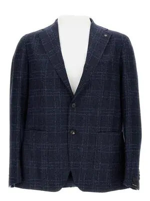 Tagliatore Montecarlo Jacket - Blue