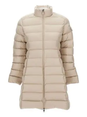 Moncler Long Igesse Coat White