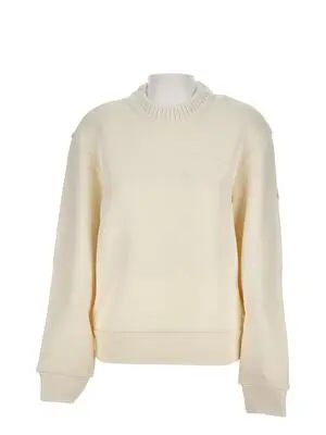 Moncler Crewneck Sweatshirt - White