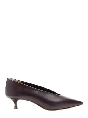 Le Monde Beryl Babouche Kitten Heels - Viola