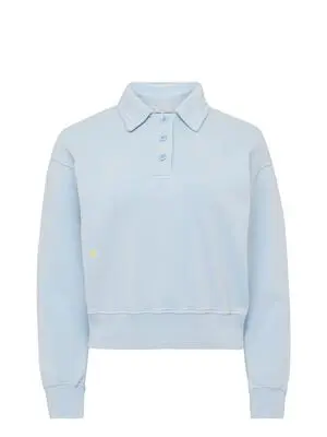 JW Anderson Polo Sweatshirt - Sky Blue