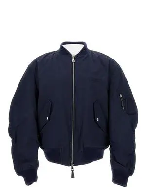 Givenchy Cotton-blend Bomber Jacket - Blue