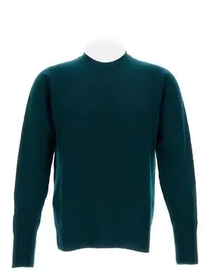 DRUMOHR Small Cable Knit Crewneck Sweater - Green