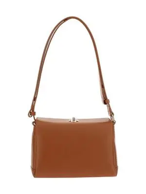 Plan C Small Crossbody Bag - Brown