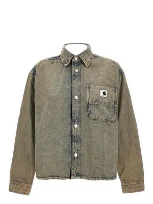 Carhartt Work In Progress Denim Shirt - Grey