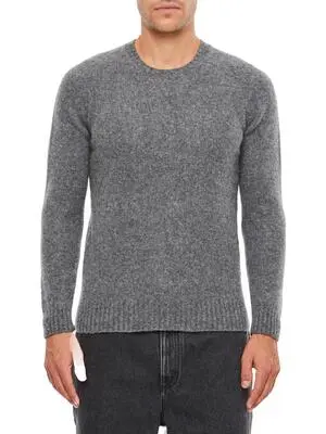 DRUMOHR Wool Crewneck Sweater - Grey