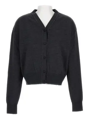 Jacquemus Wool Cardigan - Grey
