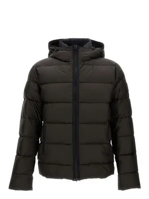 FAY Padded Puffer Jacket - Brown