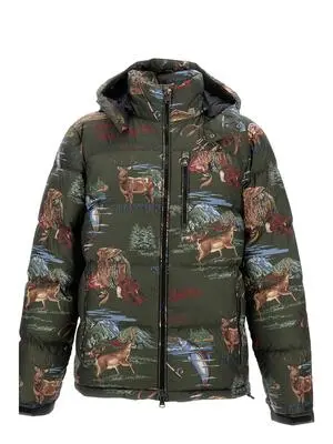 Polo Ralph Lauren Printed Quilted Down Jacket - Multicolor