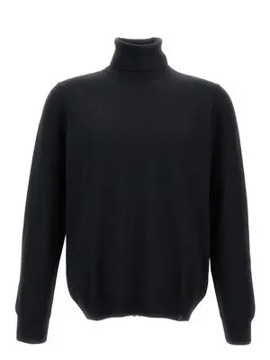 FAY Turtleneck Sweater - Black
