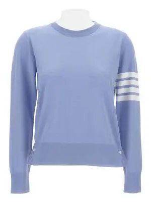 Thom Browne Relaxed Fit Pullover - Sky Blue