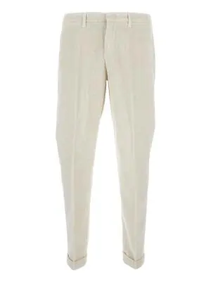 FAY Capri Cords - White