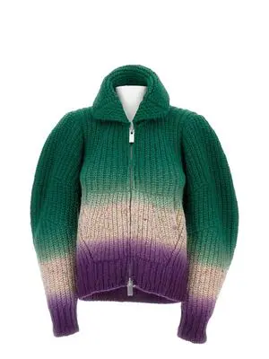 SACAI Wool Tie-Dye Blouson