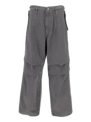 WOOYOUNGMI Wide-leg Trousers - Grey
