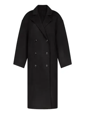 Loulou De Saison Borneo Lds Coat - Black