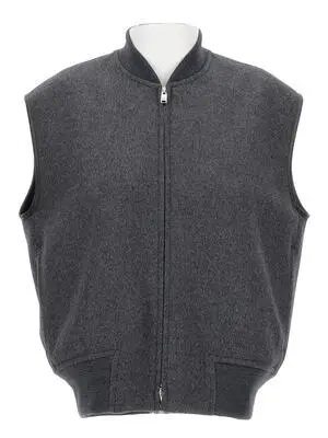 Bottega Veneta Wool Gilet - Grey