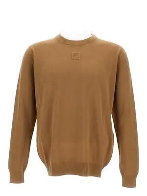 Fendi Wool Pullover - Beige
