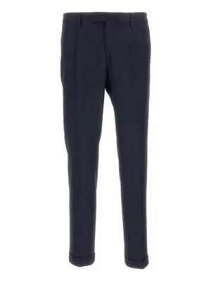 BRIGLIA 1949 Tailored Trousers - Blue