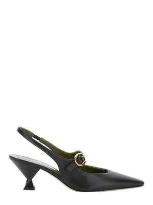 MARIA LUCA Natalia Slingback Heel - Black