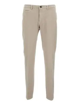 BRIGLIA 1949 Tailored Trousers - Beige