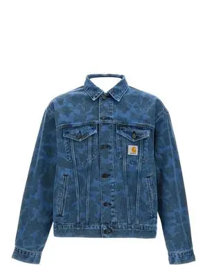 Carhartt Work In Progress Helston Denim Duck Jacket - Blue