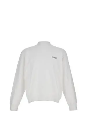 MAISON MARGIELA Cotton Crewneck Sweatshirt - White