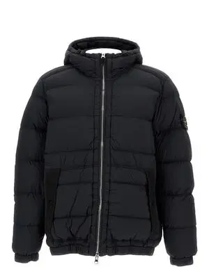 Stone Island Padded Puffer Jacket - Black