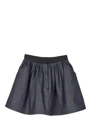 Cecilie Bahnsen Bobbi Denim Mini Skirt - Blue