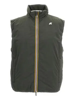 K-WAY Padded Gilet Green