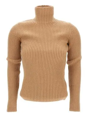 Max Mara Aral Turtleneck Sweater - Brown