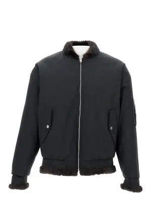 MAISON MARGIELA Reversible Bomber Jacket - Black