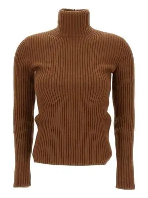 Max Mara Aral Turtleneck Sweater - Brown