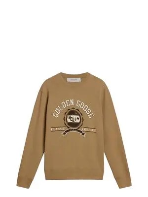 Golden Goose Crewneck Sweatshirt - Beige