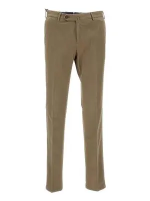 PT TORINO Straight Leg Trousers - Beige