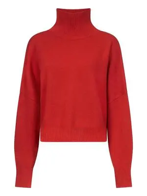 Loulou De Saison Luke Stand High-neck Sweater - Red