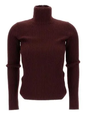 Max Mara Aral Turtleneck Sweater Red