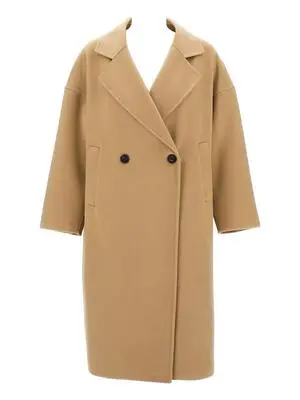 AFTERCOAT Long Wool-Blend Coat