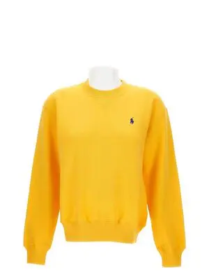 Polo Ralph Lauren Crewneck Cotton-blend Sweatshirt - Yellow