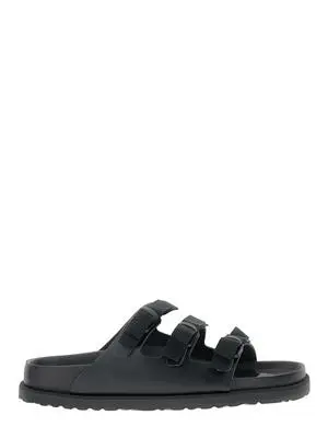 BIRKENSTOCK Berlin Florida Bow Sandals - Black