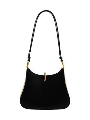 Rabanne Leather Shoulder Bag - Black