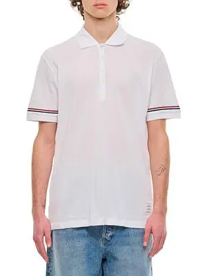 THOM BROWNE Knit Polo Shirt