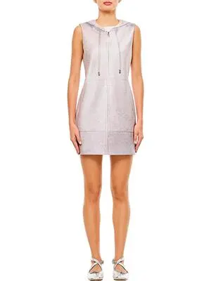 JW Anderson Printed Mini Dress - Grey