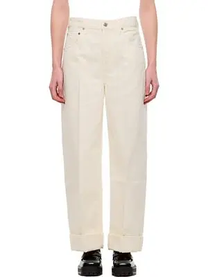 Citizens Of Humanity Ayla Baggy Jeans - White