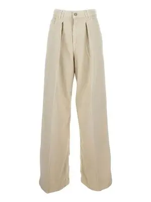 HAIKURE Wide Leg Denim - White