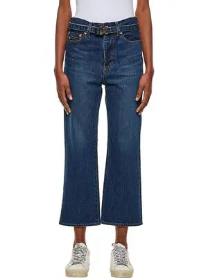 Sacai Boot Cut Denim Pants - Blue