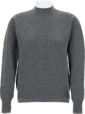 DRUMOHR Wool Crewneck Sweater - Grey