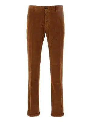 Incotex Tailored Corduroy Trousers - Brown