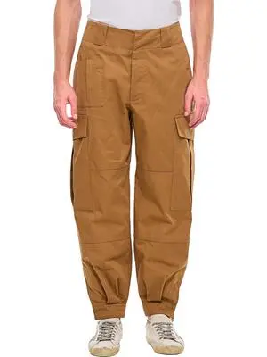 Alexander McQueen Cotton Cargo Pants - Brown