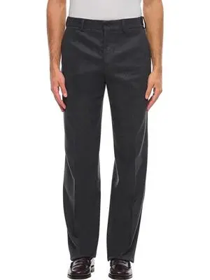 Fendi Cashmere Straight Trousers - Grey