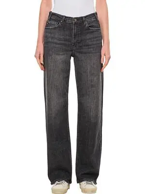 AG High-Rise Wide-Leg Jeans